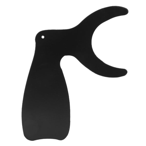 Dental Orthodontic Black Background Board Cheek Plate with Scale Mark ...