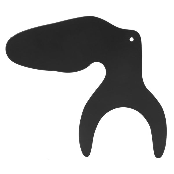 Dental Orthodontic Black Background Board Cheek Plate with Scale Mark ...